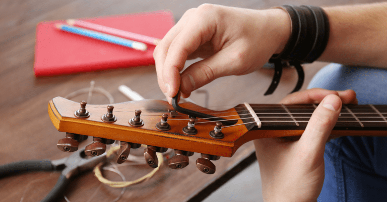 How to Restring a Guitar in Right Way (Full Tutorial)